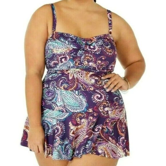 Lauren Ralph Lauren | Swim | Ralph Lauren Purple Captiva Paisley One ...